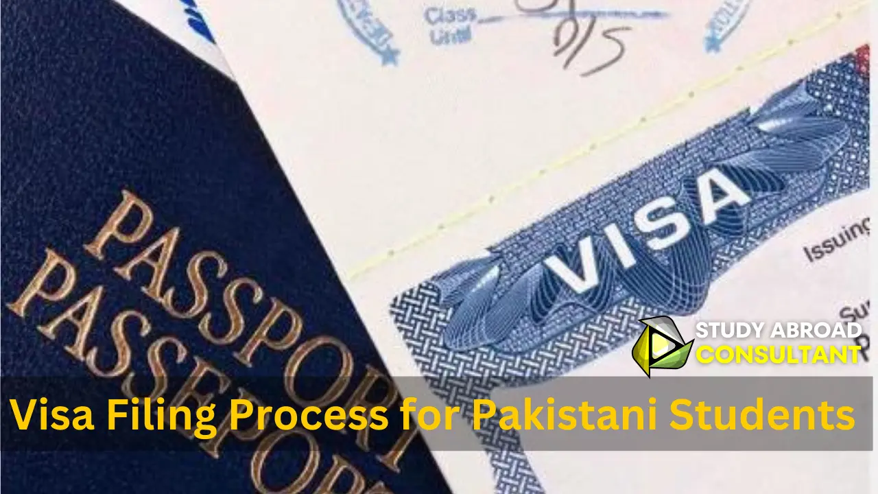 Visa Filing Process for Pakistani Students 2026 | comprehensive guide